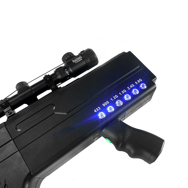 Long Range 6 Channel Anti Drone UAV Gun Counter Signal Jammer
